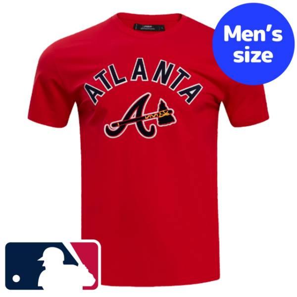 商品名：Pro Standard プロスタンダード MLB公式 メンズ Tシャツ 半袖トップス アトランタ・ブレーブス ATLANTA BRAVES CLASSIC BRISTLE TOP T-SHIRT・Pro Standard（プロスタ...