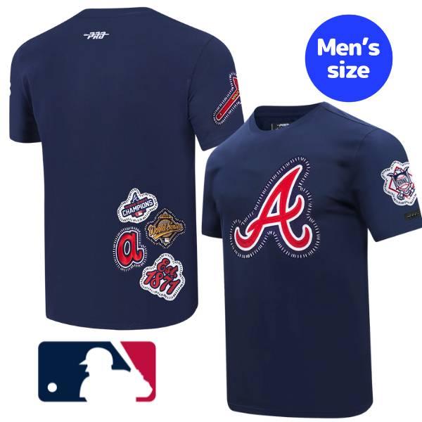商品名：MLB公式 メンズ 半袖トップス Tシャツ Pro Standard プロスタンダード アトランタ・ブレーブス ATLANTA BRAVES DIY PICK STITCH SINGLE JERSEY TOP・Pro Standar...