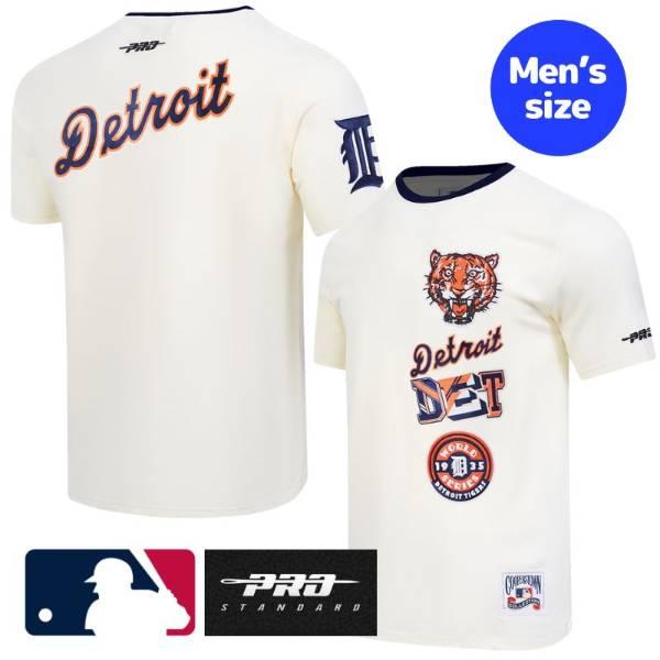 商品名：MLB公式 正規品 メンズ Tシャツ 半袖トップス デトロイト・タイガース プロスタンダード Pro Standard DETROIT TIGERS・Pro Standard（プロスタンダード）は、アメリカ4大スポーツ（NFL・NB...