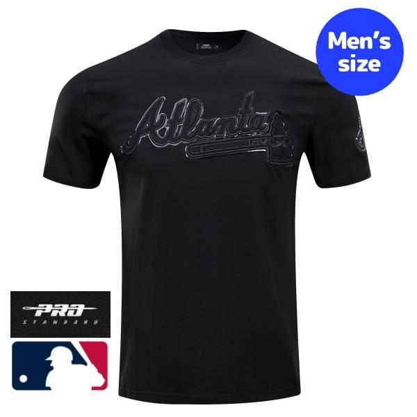 商品名：MLB公式 正規品 メンズ Tシャツ 半袖トップス アトランタ・ブレーブス プロスタンダード Pro Standard ATLANTA BRAVES TRIPLE BLACK PRO TEAM MEN'S TOP T-SHIRT・P...