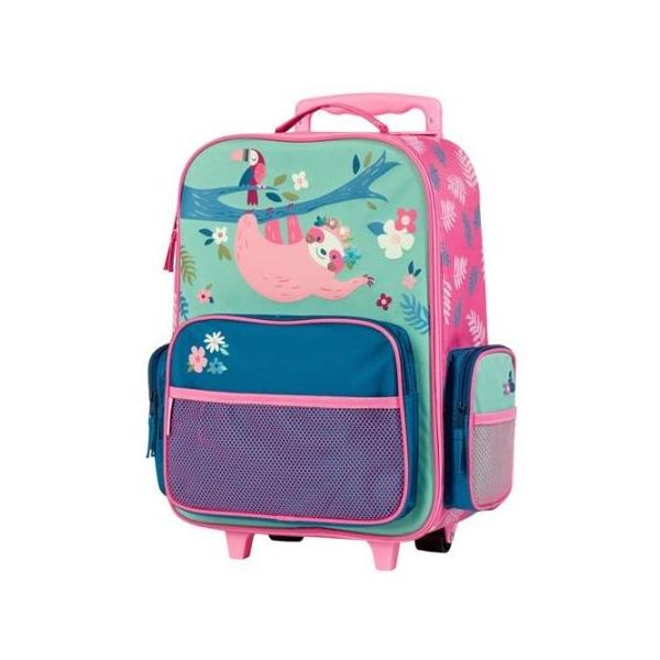 商品名：キッズ キャリーケース 子供用スーツケース ナマケモノ Stephen Joseph ステファンジョセフ・ステファンジョセフ（Stephen Joseph）は、アメリカ・ハリウッドスターやセレブたちからも絶大な人気を集める、ポップで...