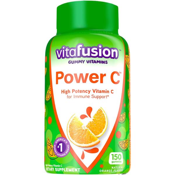 【商品説明】あなたの健康をサポートしてくれるVitafusion Power C Gummy Vitamins。みかん10個分のビタミンCを摂取できるビタミンサプリメントグミです。オレンジ風味の美味しいサプリメントグミになっています。アメリ...