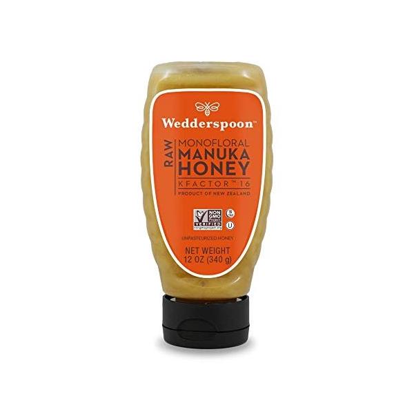 【商品説明】あなたの健康をサポートしてくれるWedderspoon Raw Monofloral Manuka Honey K-Factor16。低温殺菌されていないマルチタスクのスーパーフード、高品質のマヌカハニーです。未加工の非GMO製...