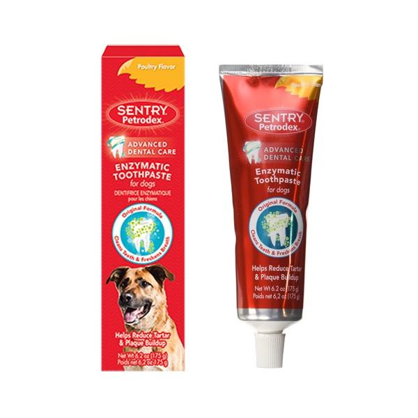 【商品説明】ペット用の犬のために開発された特別配合の歯磨き粉です。かわいいワンちゃんをプラークや口臭から守ってくれます。【内容量】  175ｇ【生産国】アメリカ【その他特記事項・使用上の注意】お子様の手の届かないところで保管してください。海...