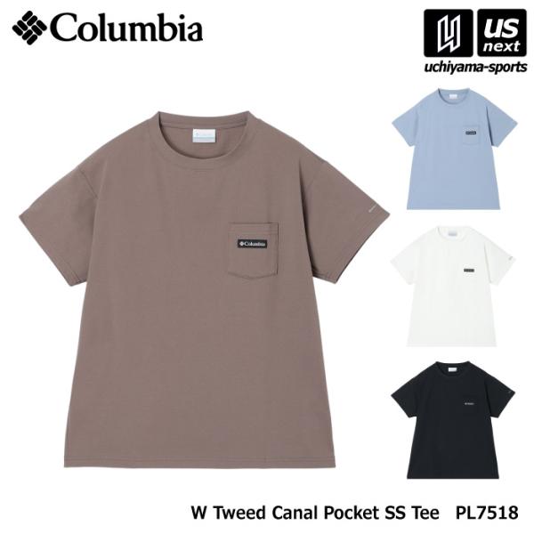 /メーカー コロンビア（Columbia）/品名 ウィメンズツイードキャナルポケットショートスリーブTシャツ（W Tweed Canal Pocket SS Tee）/品番 PL7518/サイズ S-XL（レディース）/カラー010（Bla...