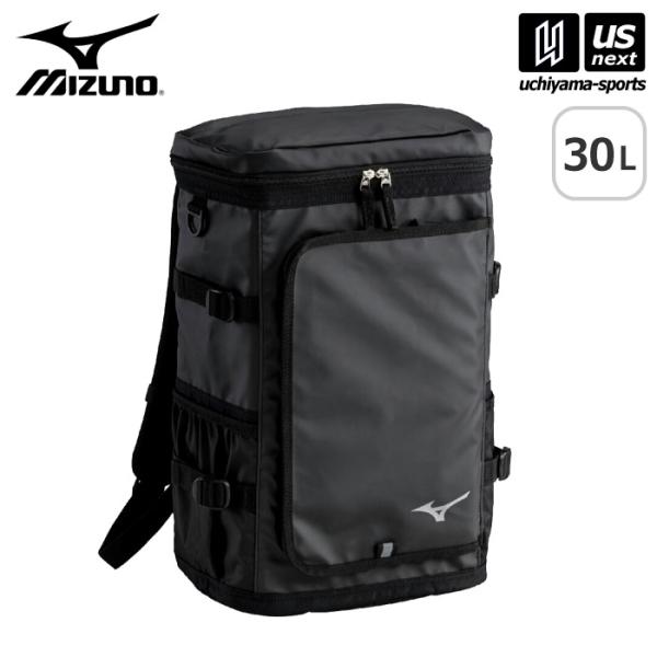 /メーカー ミズノ（MIZUNO） /品名 チームバックパック 30L/品番 33JDC105/サイズ L30×W19×H50cm/容量 約30L/重量 約780g/カラー 09（ブラック）/素材名 ポリエステル（裏加工PVC）/生産国 中...
