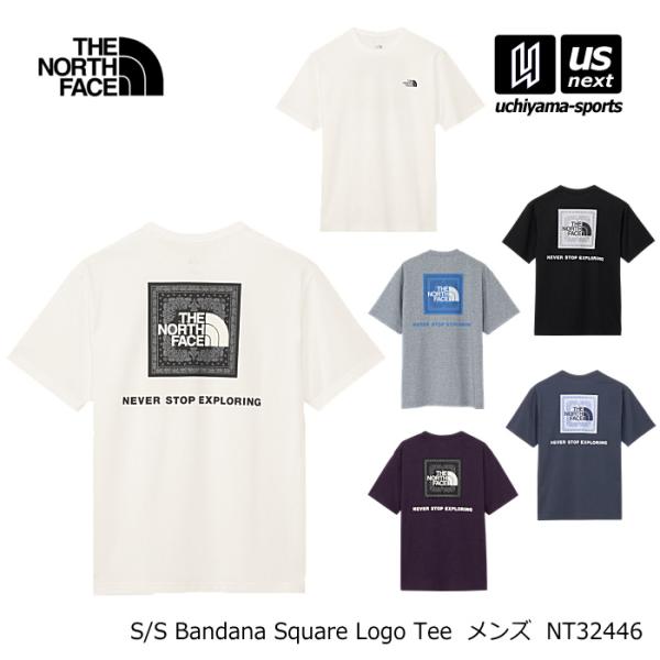 /メーカー ザ・ノース・フェイス（THE NORTH FACE）/品名 ショートスリーブバンダナスクエアロゴティー（S/S Bandana Square Logo Tee）/品番 NT32446/サイズ S M L XL（メンズ）/カラー・...