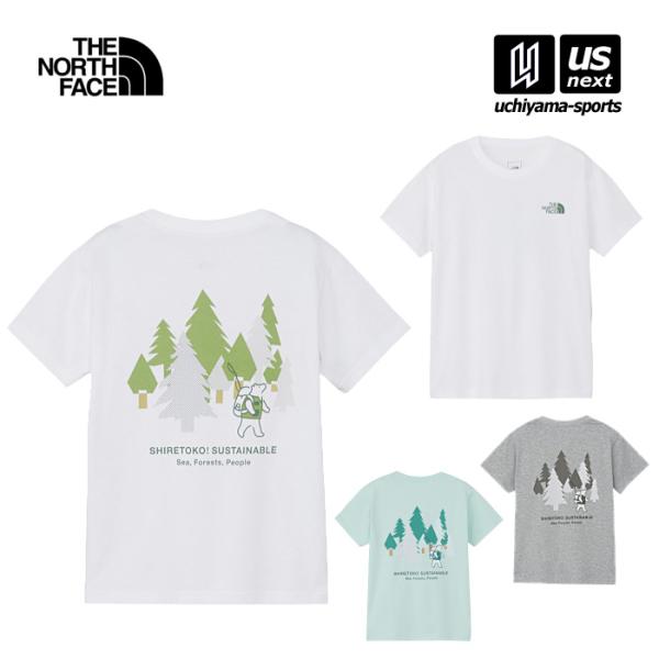 /メーカー ザ・ノース・フェイス（THE NORTH FACE）/品名 ショートスリーブシレトコトコティー（S/S Shiretoko Toko Tee）/品番 NTJ32642ST/サイズ 130 140 150 160/カラー・OF（オ...