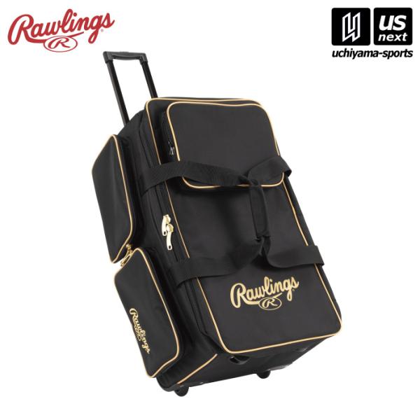 /メーカー ローリングス（Rawlings）/品名 キャリーケース/品番 EBB15S01/サイズ W70×H30×D40cm/カラー B（ブラック）/素材 ポリエステル/生産国 中国/商品機能●中着脱仕切りあり●収納式ハンドル●自立式●大...