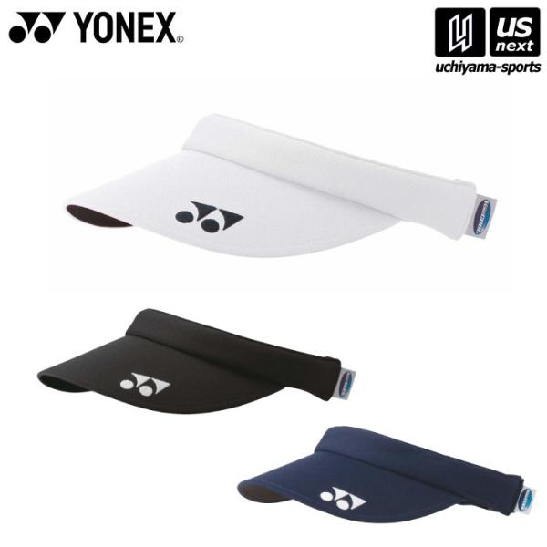 /メーカー ヨネックス（YONEX）/品名 ウィメンズベリークールサンバイザー/品番 40054/サイズ one size/カラー 007（ブラック）011（ホワイト）019（ネイビーブルー）/品質 ポリエステル100%/生産国 ベトナム/...