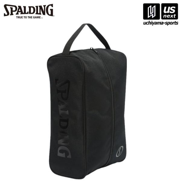 /メーカー スポルディング/品名 シューズケース ブラック/品番 42-007BK/サイズ 36 x 13 x 21.5cm/素材 ポリエステル/パイピングを施し、しっかりとした肉感のある撥水生地を使用したシューズケース/左サイド部分にはS...