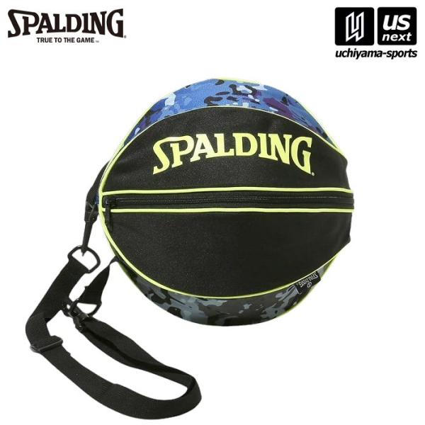 /メーカー スポルディング/品名 ボールバッグ ミルテック/品番 49-001MI/サイズ 直径27cm/素材 ポリエステル/生産国 中国/SPALDINGロゴが隠れたミリタリーカモフラージュを用いたシリーズ/5〜7号球を1球収納可能なボー...