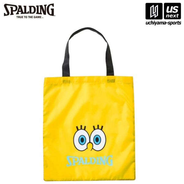 /メーカー スポルディング/品名 パッカブルトートバッグ スポンジ・ボブ アイズ/品番 50-026SBE/サイズ W37 x H42 cm/素材 ポリエステル /アメリカの大人気アニメ「スポンジ・ボブ」とスポルディングのコラボレーションア...