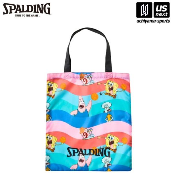 /メーカー スポルディング/品名 パッカブルトートバッグ スポンジ・ボブ ウェーブ/品番 50-026SBW/サイズ W37 x H42 cm/素材 ポリエステル /アメリカの大人気アニメ「スポンジ・ボブ」とスポルディングのコラボレーション...