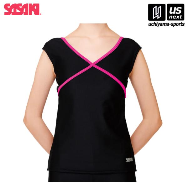 /メーカー ササキ /品名 ショートフレンチトップ /品番 7056 /サイズ JL JO S M L /素材 T（EX）ナイロン85％、ポリウレタン15％　パイピング：ツーウェイトリコット /商品説明 着やすく腕をほっそり見せてくれる、コ...