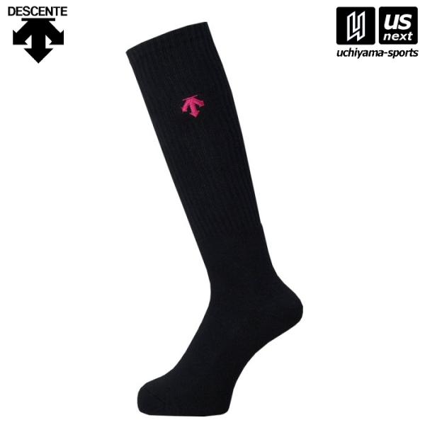 /メーカー デサント（DESCENTE） /品名 ハイソックス /品番 DVB-8124B /サイズ 20〜23、23〜25、25〜28 /カラーBLK（ブラック×ホワイト）BMZ（ブラック×マゼンタ）BPK（ブラック×ピンク）WAB（ホワ...