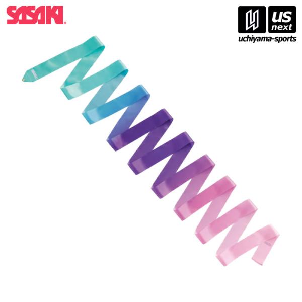 /メーカー ササキ/品名 アートグラデーションリボン/品番 M-71AG-F/サイズ 長さ6m以上/素材 レーヨン/商品機能 F.I.G.（国際体操連盟）認定品/商品説明手染めの染料では表現しきれなかった鮮やかな色彩とグラデーション。にごり...