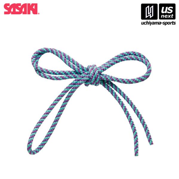 /メーカー ササキ（SASAKI） /品名 ジュニアスパイラルロープ /品番 MJ-243 /サイズ 長さ2.5m、径0.9cm /素材 ポリエステル /商品説明 やわらかで、しなやか。ジュニアが扱いやすいロープです。※こちらの商品はメーカ...