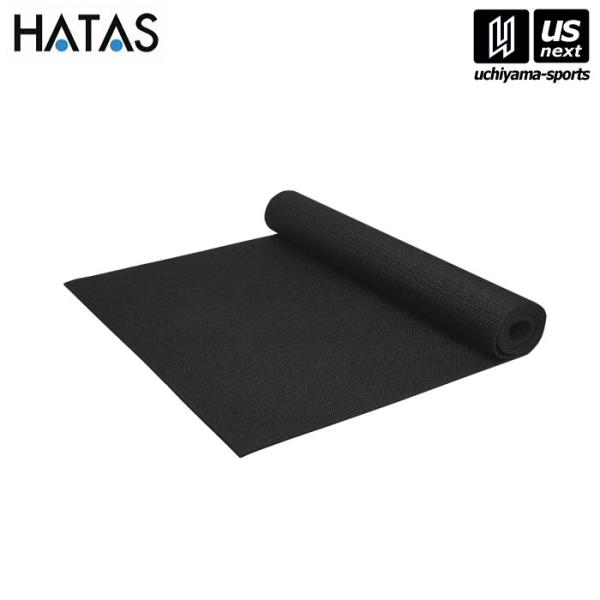 /メーカー HATAS（秦運動具 秦 ハタ）/品名 ヨガマット　4mm/品番 YKB350/サイズ 約61×172cm/厚さ 約4mm/カラー ブラック/素材 PVC/生産国 台湾/使いやすい4ミリ厚の万能マット。ヨガ・ピラティスにトレーニ...