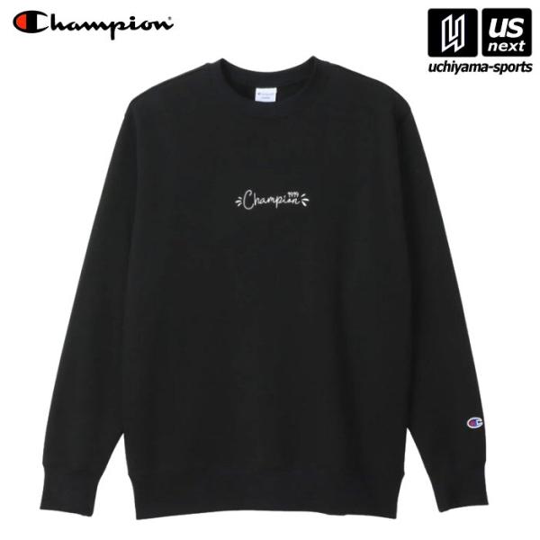 /メーカー チャンピオン/品名 クルーネックスウェットシャツ/品番 C3-C031/サイズ M L XL/カラー 090（ブラック）/素材 CVC French Terry コットン70％、ポリエステル30％/生産国 カンボジア/Champ...