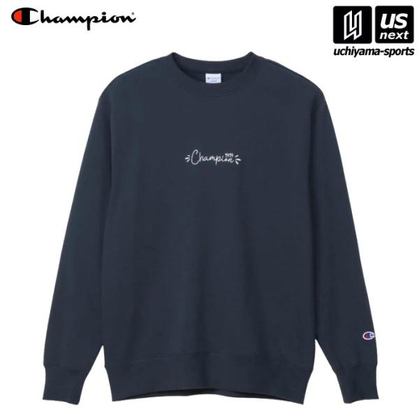 /メーカー チャンピオン/品名 クルーネックスウェットシャツ/品番 C3-C031/サイズ M L XL/カラー 370（ネイビー）/素材 CVC French Terry コットン70％、ポリエステル30％/生産国 カンボジア/Champ...