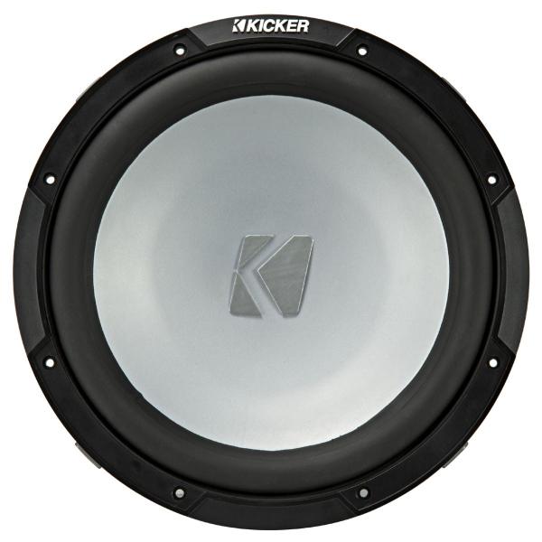Kicker マリングレード KMシリーズ 12インチ（30CM）4ΩSVCサブウーハー KM12 (45KM124) です。●最大入力：350W●定格入力：175W●公称インピーダンス：4ΩSVC●周波数特性：30Hz〜500Hz●能率：...
