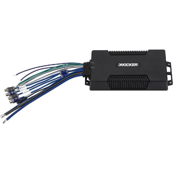 Kicker 超小型マリングレード PXシリーズ Class D 4chパワーアンプ PXA400.4（48PXA4004）です。定格出力（14.4V）：100W×4ch（4Ω）、100W×4ch（2Ω）、200W×2ch（4Ω）、ダイナミ...