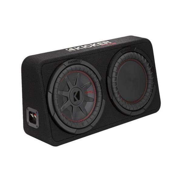 Kicker 25cm (10インチ) 薄型純正ウーハーBOX TCWRT102 (48TCWRT102) (2Ω)です。入力:400W/800W (RMS/最大),周波数特性:25Hz〜500Hz,音圧レベル:96.5dB (1W/1m)...