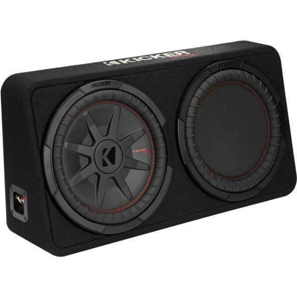 Kicker 30cm (12インチ) 薄型純正ウーハーBOX 48TCWRT122 (2Ω)です。入力:500W/1000W (RMS/最大) ,音圧レベル:98dB (1W/1m) 、サイズ:奥行き (上) :8.9cm、奥行き (下)...