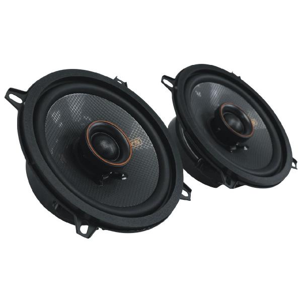 Kicker KSシリーズ 13cm（5.25インチ）2-Way薄型コアキシャルスピーカー KSC504（51KSC504）（ペア）です。定格入力：15-75W、瞬間最大入力：150W,能率：90dB,再生周波数帯：45Hz〜21KHz,イ...