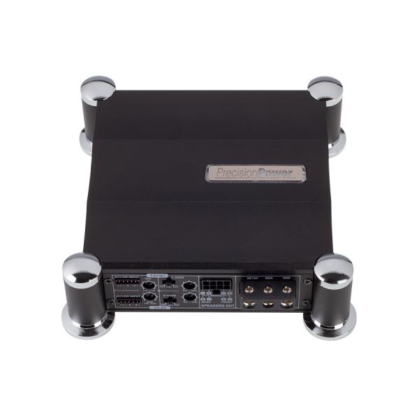 Precision Power (PPI) ATOMシリーズ 超小型 Class D 4chパワーアンプ A400.4Dです。最大出力:520W,定格出力:60W×4ch (4Ω)、100W×4ch (2Ω)、200W×2ch (ブリッジ4...