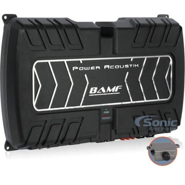 アメリカ人気のPower Acoustik (パワーアコースティック) BAMFシリーズ Class D 1chパワーアンプ BAMF1-5000Dです。最大出力：5000W,定格出力：1100W×1ch (4Ω) ,1700W×1ch (...