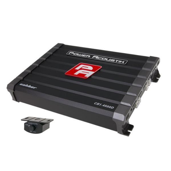 アメリカ人気のPower Acoustik (パワーアコースティック) Caliberシリーズ Class D 1chパワーアンプ CB1-4500Dです。最大出力：4500W,定格出力：900W×1ch (4Ω) ,1500W×1ch (...