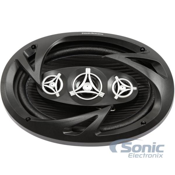 アメリカ人気のPower Acoustik(パワーアコースティック)Edgeシリーズ楕円形15.2ｘ22.8cm(6ｘ9インチ)4-WayコアキシャルスピーカーEF-694(ペア)です。最大入力:800W,定格入力:400W,公称インピーダ...