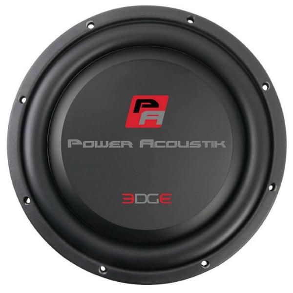 アメリカ人気のPower Acoustik (パワーアコースティック) 超薄型 Edge Shallow シリーズ 30cm (12インチ) サブウーハーEW-124Sです。最大入力:1,400W,定格入力:700W,能率:83.6dB,イ...