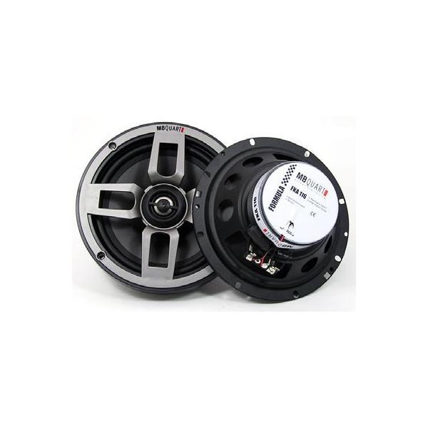 MB Quart 16.5cm(6.5") 2-way?コアキシャル スピーカーFKA116(セット）です。再生周波数帯域:50Hz~32kHz、 定格入力:40W、Max.150W, 平均出力音圧レベル:88dB、?埋込寸法:143.5m...