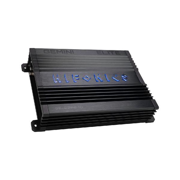 アメリカ人気のハイフォニックス HIFONICS GEMINI ELITE (ジェミニ・エリート) シリーズ 1ch Super Class D パワーアンプ GE-2000.1Dです。 最大出力：2000W, 出力：500W x 1 (4...