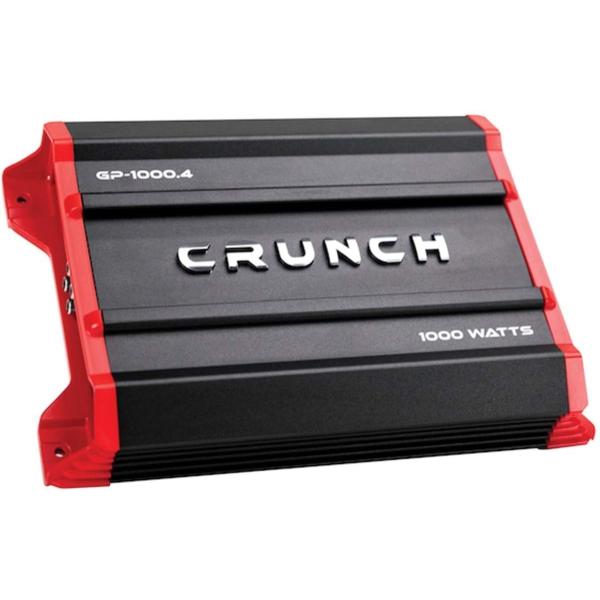 アメリカのCRUNCH (クランチ) Ground Pounderシリーズ 4ch A/B Class パワーアンプ GP-1000.4です。●仕様:4chパワーアンプ ●最大出力 (MAX) :1000W ●出力:125W×4ch (4Ω...