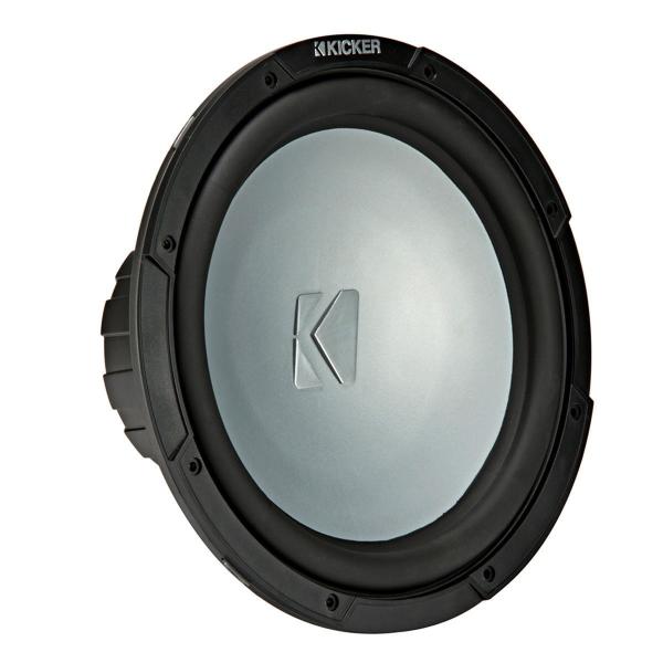 Kicker マリングレード KMシリーズ 10インチ (25CM) 2ΩSVCサブウーハー KM10 (45KM102) です。●最大入力：350W ●定格入力：175W ●公称インピーダンス：2ΩSVC●周波数特性：30Hz〜500Hz...