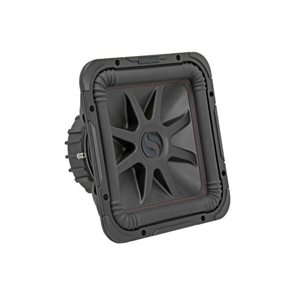 Kicker レッドシリーズ 10インチ (25CM) 2ΩDVCサブウーハー L7R10 (45L7R102) です。●最大入力：1000W，●定格入力：500W，●公称インピーダンス：2ΩDVC，●周波数特性：25Hz〜100Hz，●能...