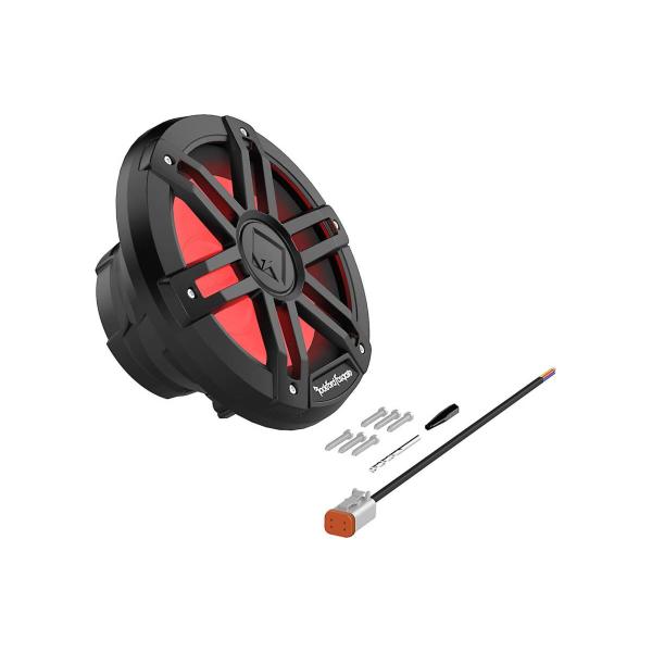 Rockford 20cm (8インチ) M1マリーングレードサブウーハー M1D2-8Bです。●仕様:8inch (20cm) 2ΩDVCマリーングレードサブウーファー●最大入力:600W●定格入力:150W●公称インピーダンス:2ΩDV...