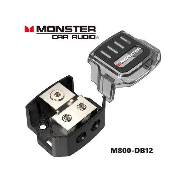 “世界のトップインストーラーが認めた全米No.1ケーブルメーカー”モンスターケーブル（Monster Cable）ディストリビューションブロック M800-DB12です。仕様：アースブロック（ディストリビューションブロック）●4 AWG×2...