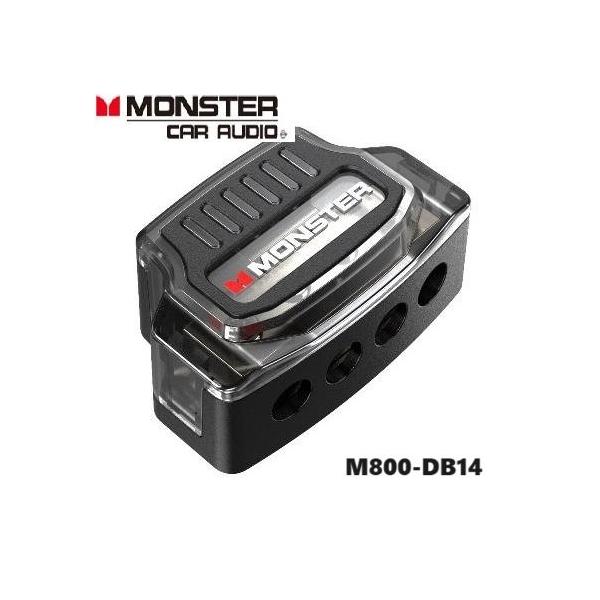 “世界のトップインストーラーが認めた全米No.1ケーブルメーカー”モンスターケーブル（Monster Cable）ディストリビューションブロック M800-DB14です。仕様：アースブロック（ディストリビューションブロック）●4 AWG×4...