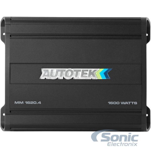 アメリカのオートテック(AUTOTEK)MEAN MACHINEシリーズ 4ch AB Class パワー MM1620.4です。●仕様：4chパワーアンプ ●定格出力：200W×4ch(4Ω),400W×4ch(2Ω),800W×2ch(...