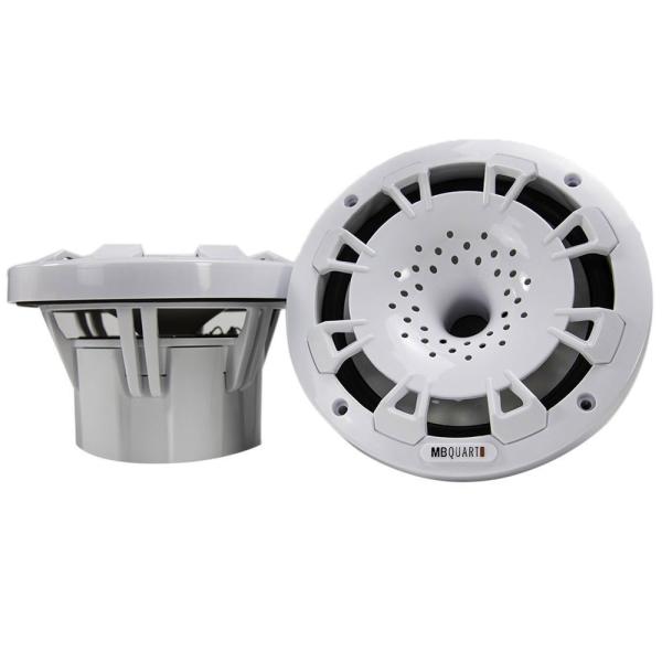 MB Quart マリーン/パワースポーツ用の16.5cm(6.5インチ)ハイエンドコンプレッションホーンスピーカー NH1-116W(白色/ペア)です。●瞬間最大入力：150W,●定格入力：75W,●能率:92dB,●再生周波数帯:30H...