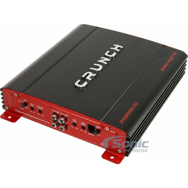 アメリカのCRUNCH(クランチ)PowerXシリーズ 1ch Class D パワーアンプ PX2000.1Dです。●仕様:1chパワーアンプ ●出力:500W×1ch(4Ω),1000W×1ch(2Ω),2000W×1ch(1Ω) ●周...