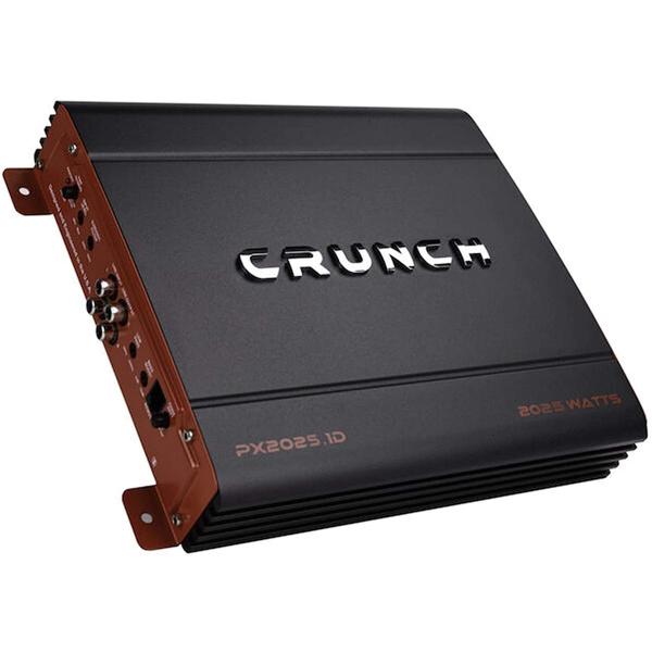 アメリカのCRUNCH (クランチ) PowerXシリーズ 1ch Class D パワーアンプ PX2025.1Dです。●仕様:1chパワーアンプ ●出力:500W×1ch (4Ω) ,1000W×1ch (2Ω) ,2000W×1ch ...