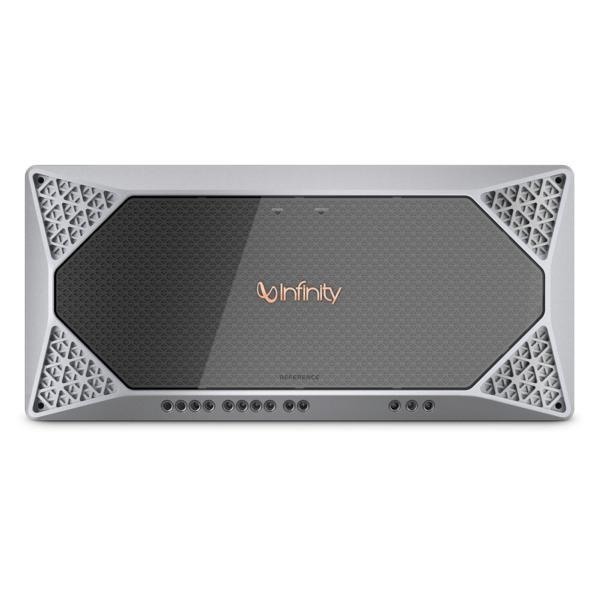 Infinity コンパクトサイズのReferenceシリーズ D Class 5ch パワーアンプREF-4555A (Reference 4555A)です。最大出力(Peak)：1800W, 定格出力： 45Wx4 (4Ω）, 65Wx...