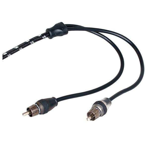 ROCKFORD RCAピンケーブル RFIT-16（長さ：4.8M）です。優れたノイズ除去を実現するデュアルツイスト設計、安全な接続を実現する6カットコネクタとスプリットセンターピン、耐久性を高める編み込み外部シールドを備えています。仕様...