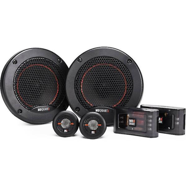 MB Quart 13cm (5.2") Referenceシリーズ 2-Wayコンポーネントスピーカー RS1-213 (セット) です。最大入力:110W、定格入力:55W、再生周波数帯域:65Hz~20kHz、最大公称インピーダンス:...